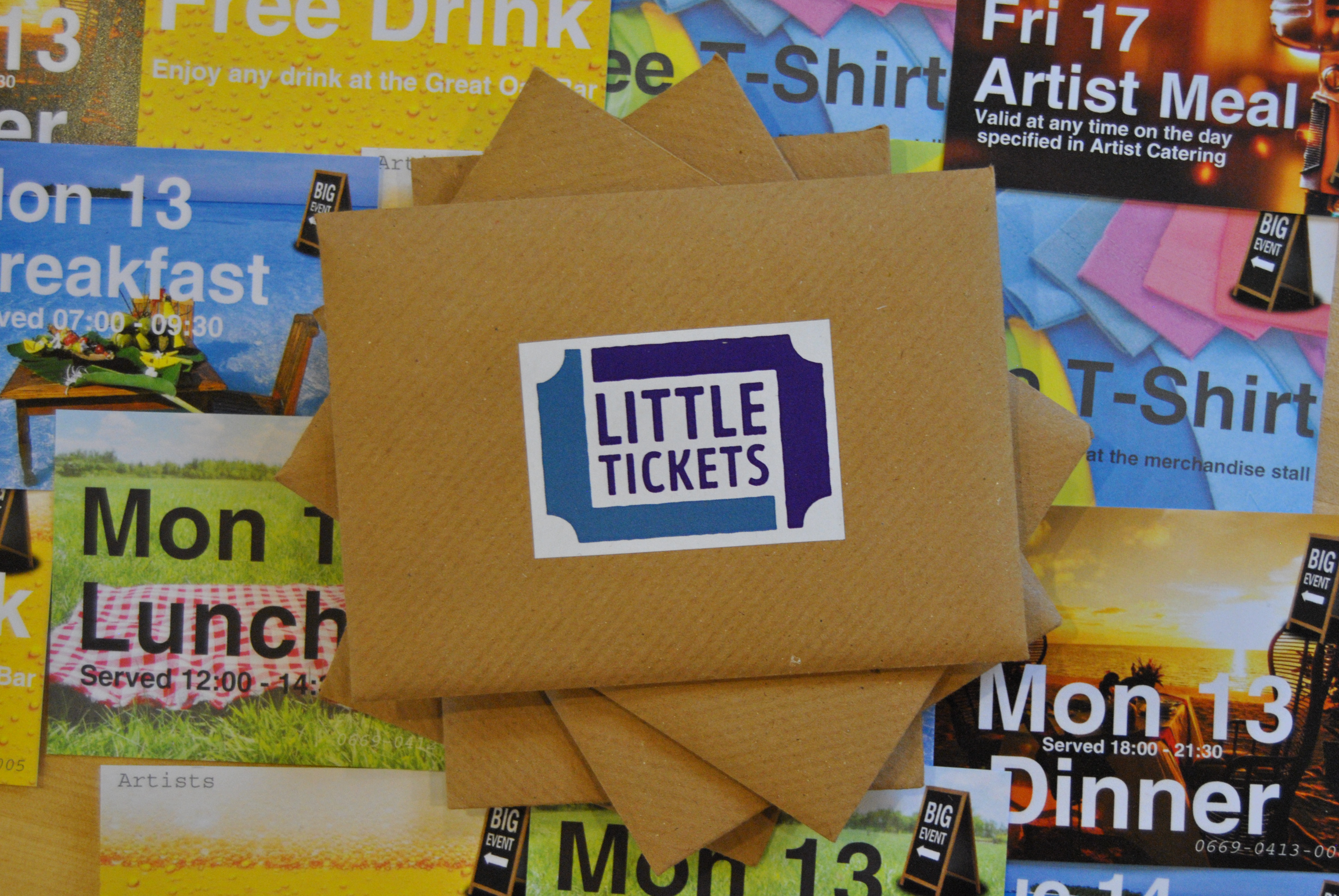 Request your Little Tickets Sample Pack - Little Tickets